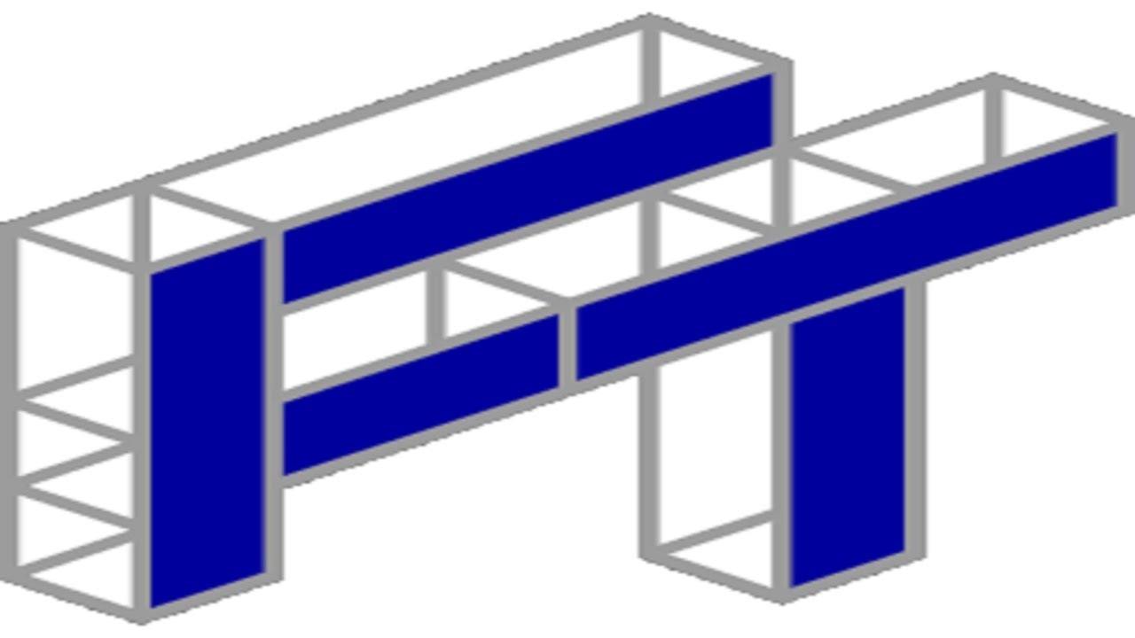 Simple use of Ftool - Internal stresses diagrams - YouTube