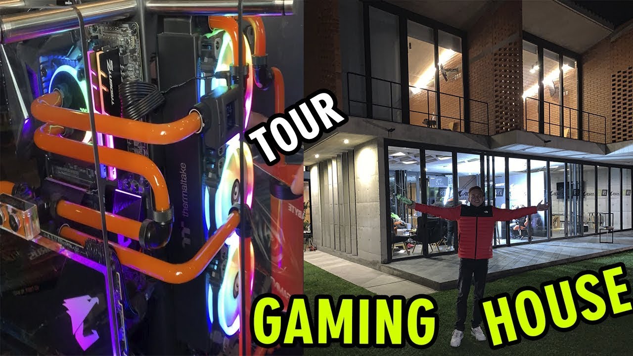 Tour de la mansion gamer moderna que nos puso Aorus! - YouTube