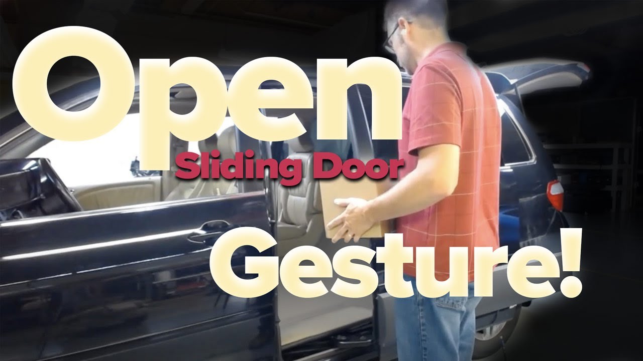Smart Open/Close® – Intelligent Power Sliding Door - YouTube