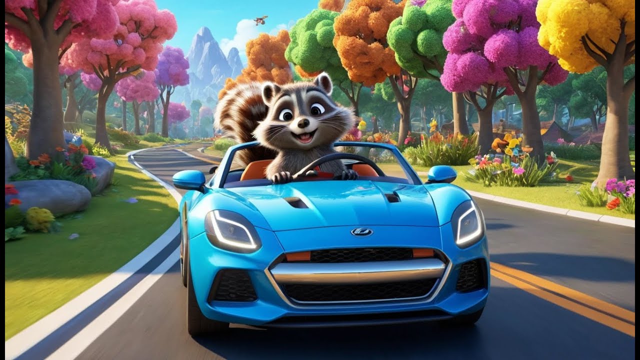 Ding Ding! Let’s Take a Bumpy Ride | Fun Train Song for Kids | Musical ...