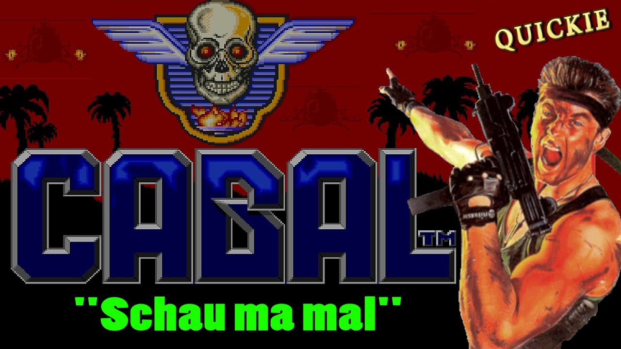 Cabal (Arcade/C64/Amiga) "Schau ma mal" Quickie - YouTube