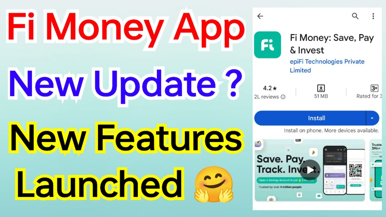Fi Money App New Update 🤔 ? | Fi Money App Loan Option Launched 🤗 - YouTube