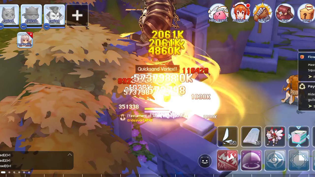 Ragnarok Mobile Eternal Love - Incantation Samurai solo. - YouTube