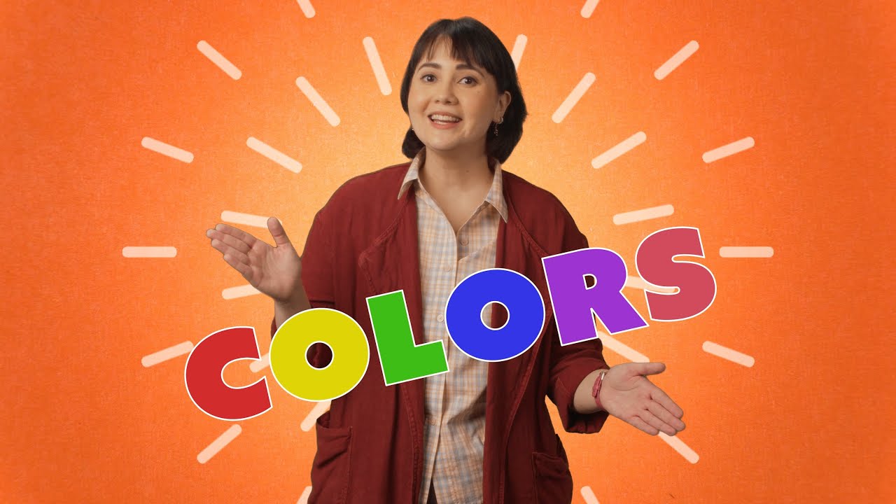 Learning Colors in English with Teacher Narra | Color Examples for Kids ...