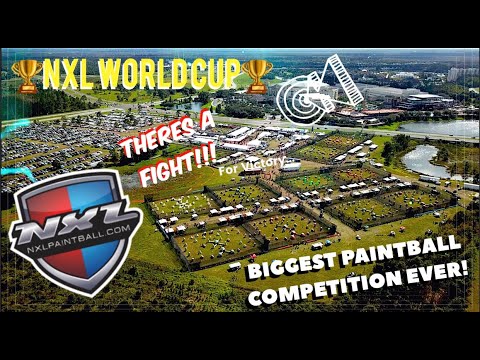 BIGGEST PAINTBALL COMPETITION IN THE WORLD // NXL WORLD CUP // MATTY ...
