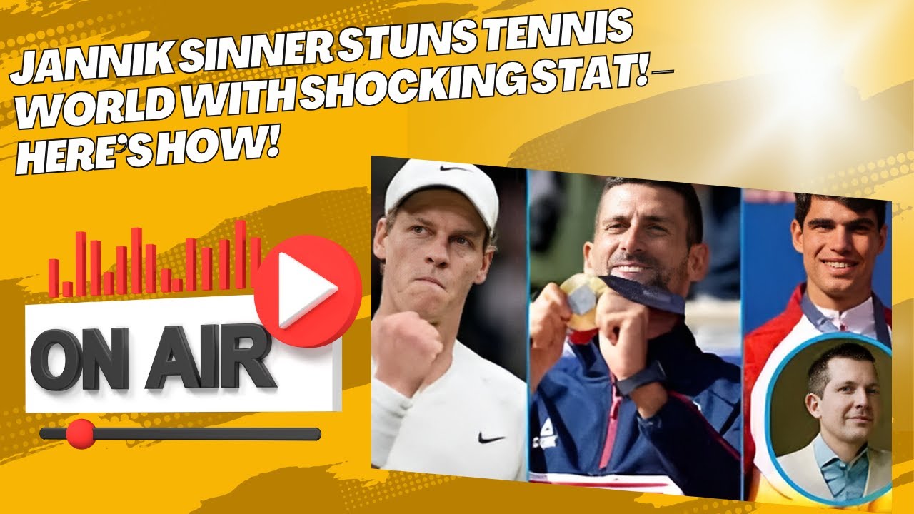 Jannik Sinner STUNS Tennis World with Shocking Stat! | Grip News 2M ...
