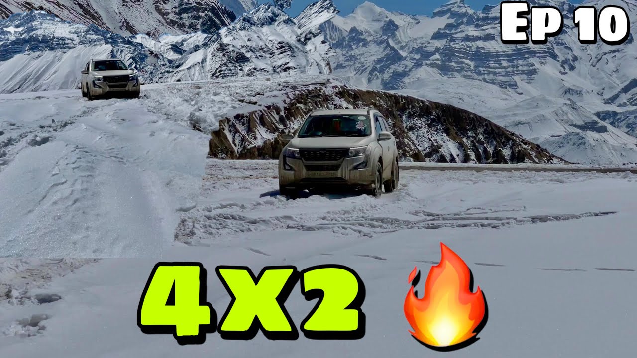 4x2 Kya 4x4 Se Kam Hai 😏😏 || Winter Spiti Valley RoadTrip 2022 ...