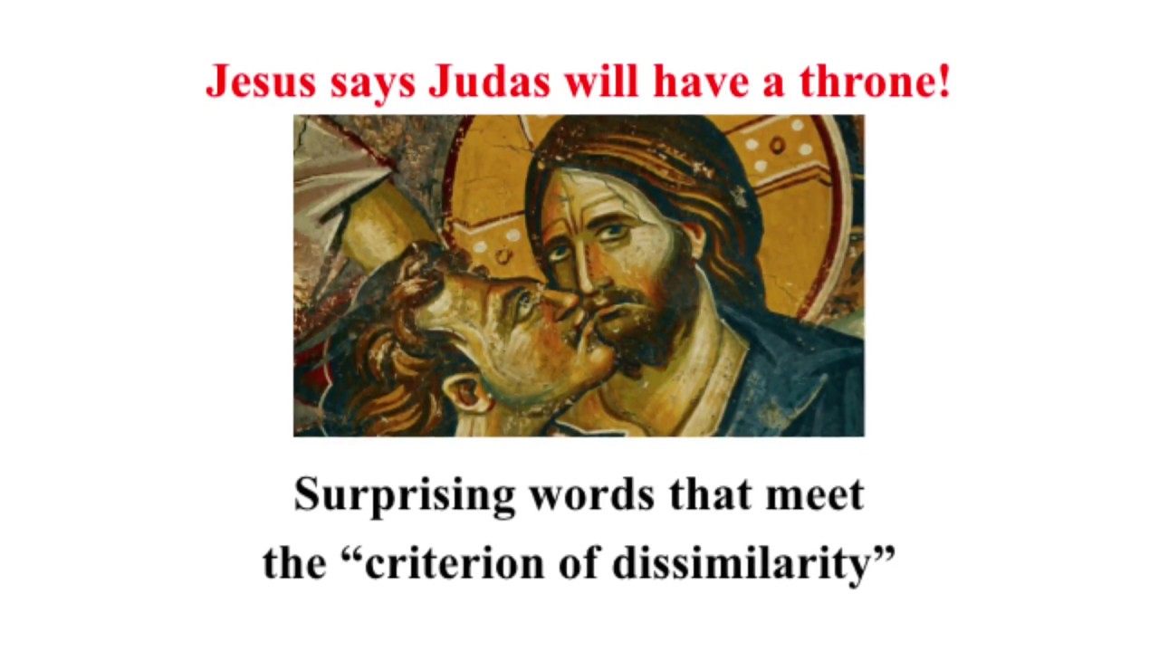 Gospel Matthew 19:28 Jesus puts Judas on a throne! surprising words ...