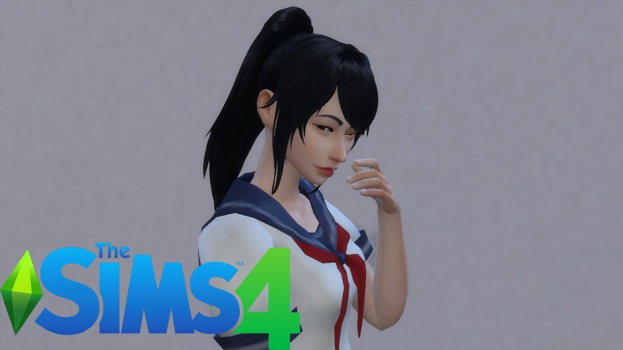 CRIANDO A AYANO AISHI NO THE SIMS 4 ! - YouTube