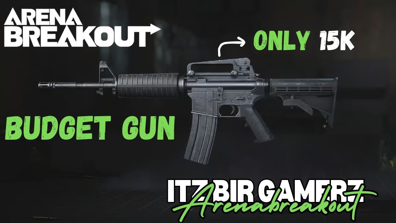 arenabreakout budget layout m4a1 is the best - YouTube
