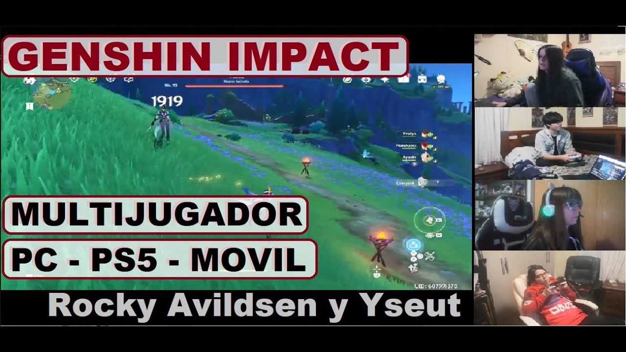 Genshin Impact, Multijugador, PS5, PC, Móvil, - Peleando contra Rocky ...