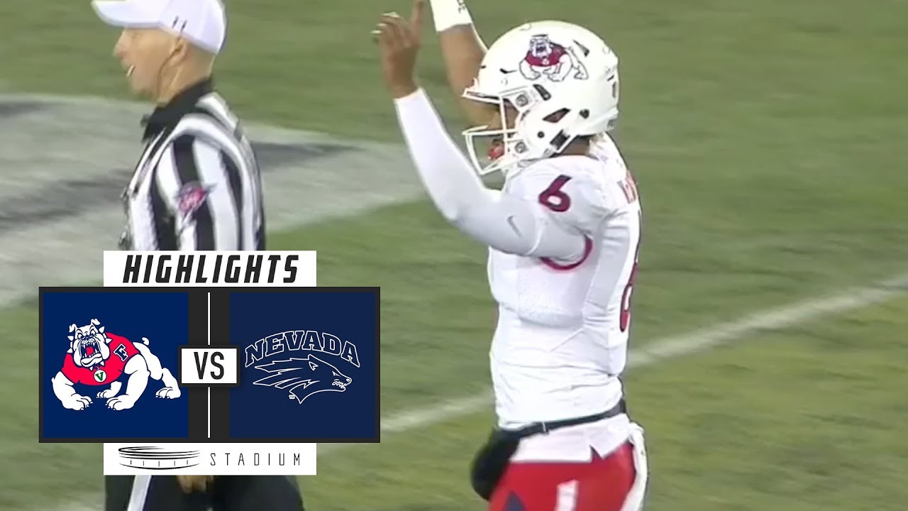 Fresno State vs. Nevada Football Highlights (2018) | Stadium - YouTube