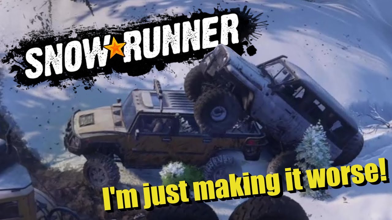 SnowRunner Multiplayer Funny Moments! - YouTube
