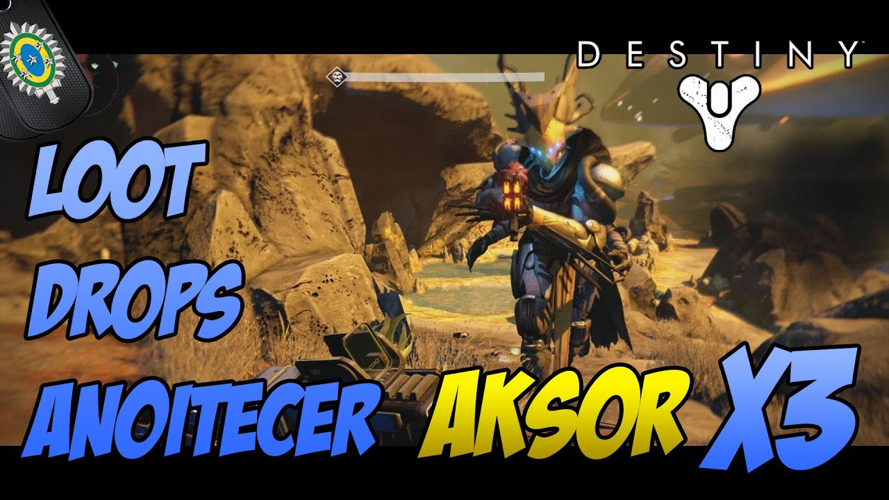 Destiny - Loot Drops Anoitecer, Aksor Sacerdote Arconte x3! - YouTube