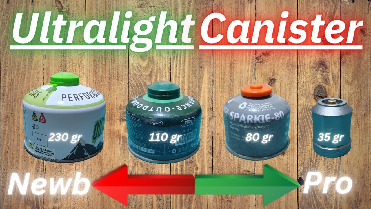 ultralight gas canister mounthiker dynoheat hike and run - YouTube