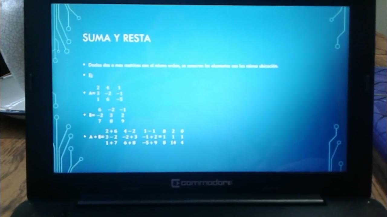 matrices parte 1 - YouTube