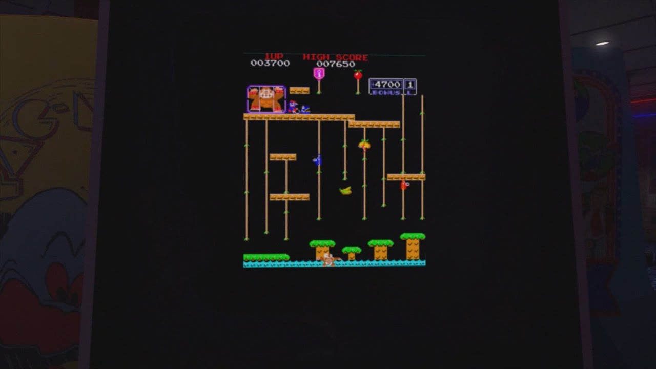 Donkey Kong Jr. (Arcade, 1982) - Video Game Years History - YouTube