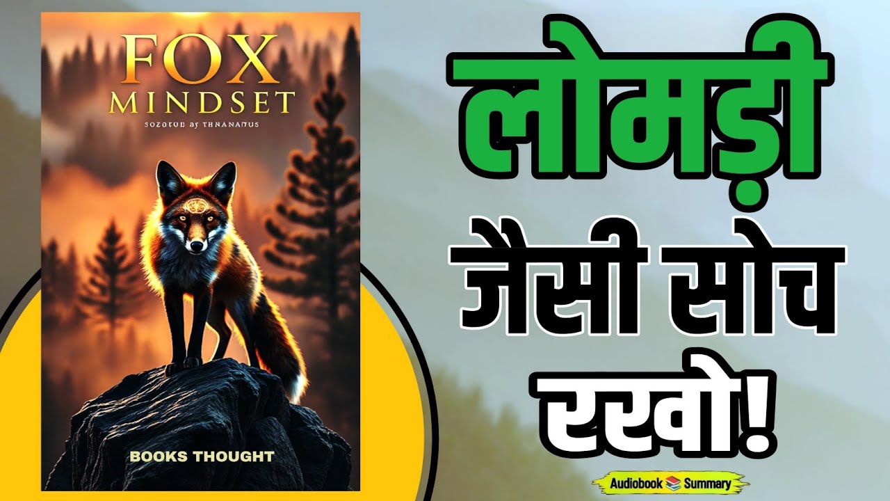 The Fox Mindset book Summary in Hindi |दिमाग से नहीं,चालाकी से सोचो ...