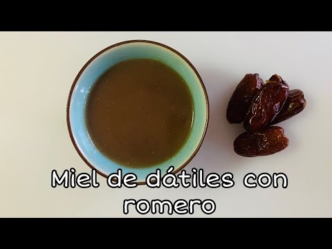 Miel o sirope de dátiles | Endulzante Natural | Receta facil - YouTube
