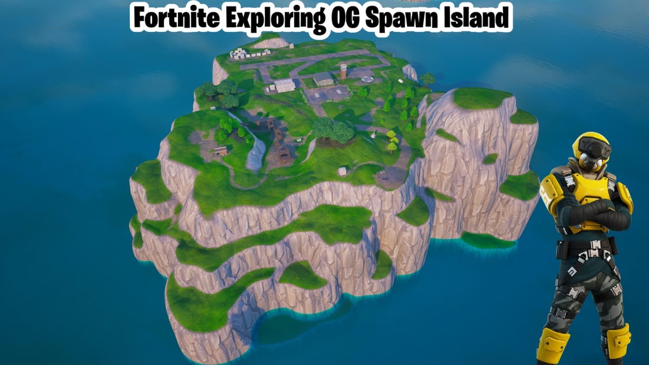 Fortnite Exploring OG Spawn Island - YouTube
