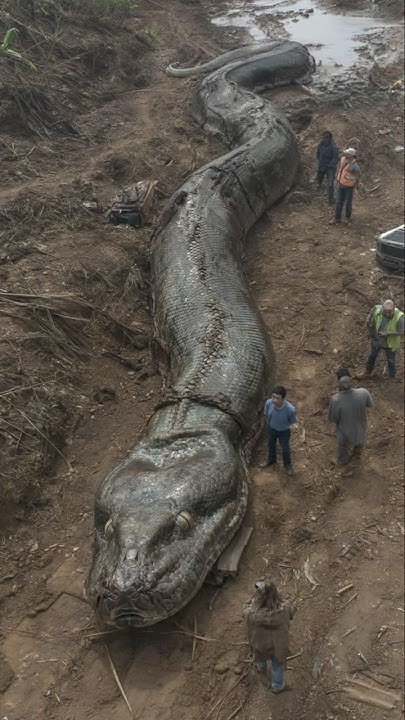 Giant 100 Foot Python Found in Amazon! Shocking Footage - YouTube