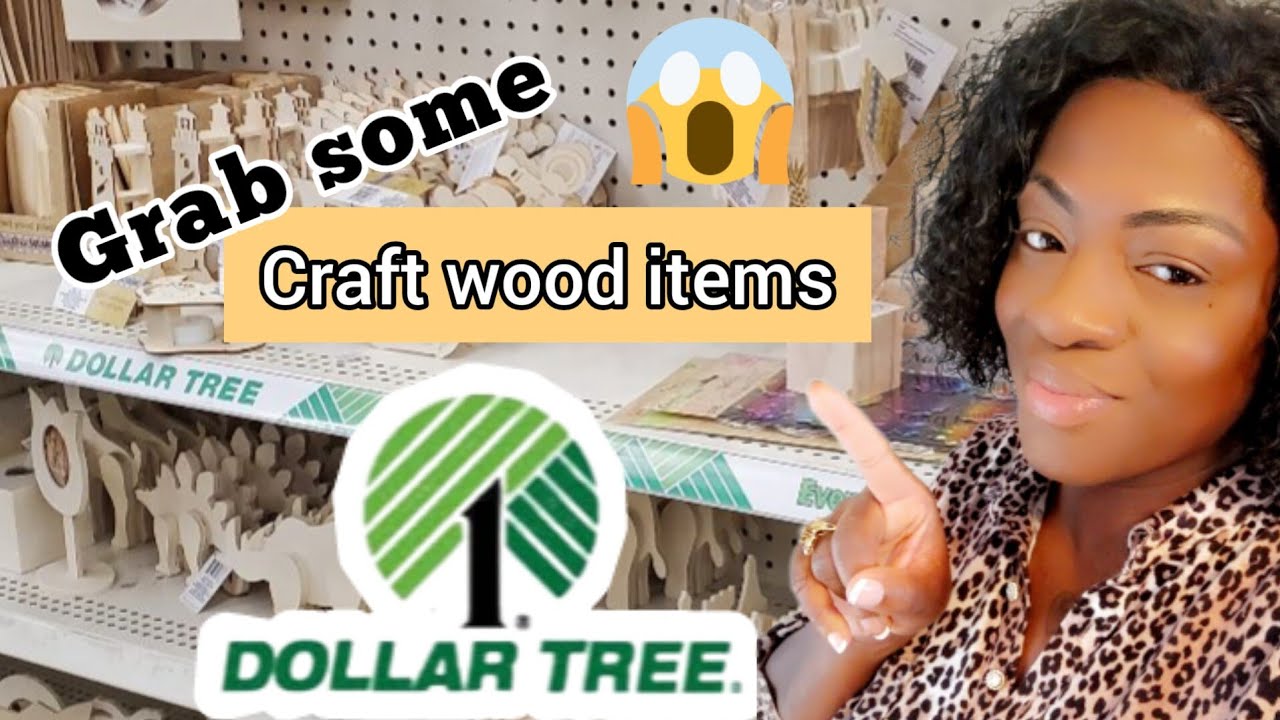 High-end Dollar Tree DIYS using wood items.. - YouTube
