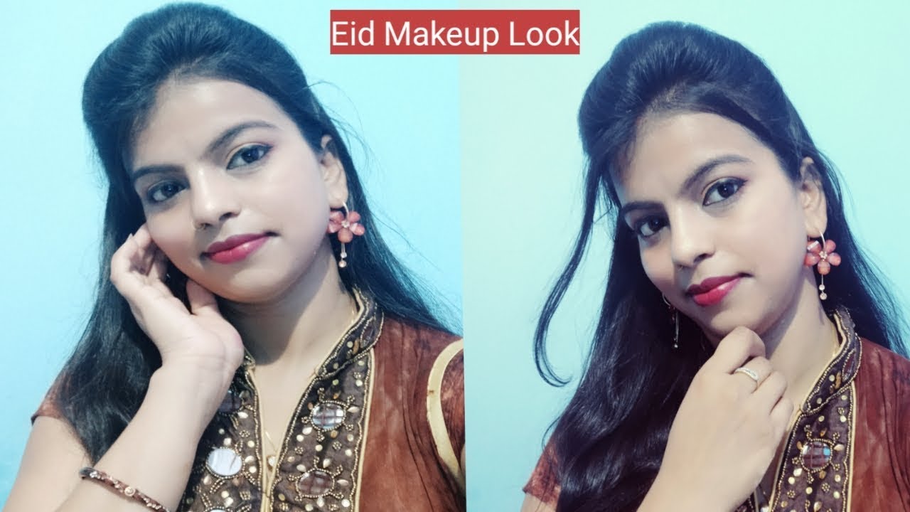 Eid makeup look | Natural & Glowing Makeup Look For Eid celebration ...