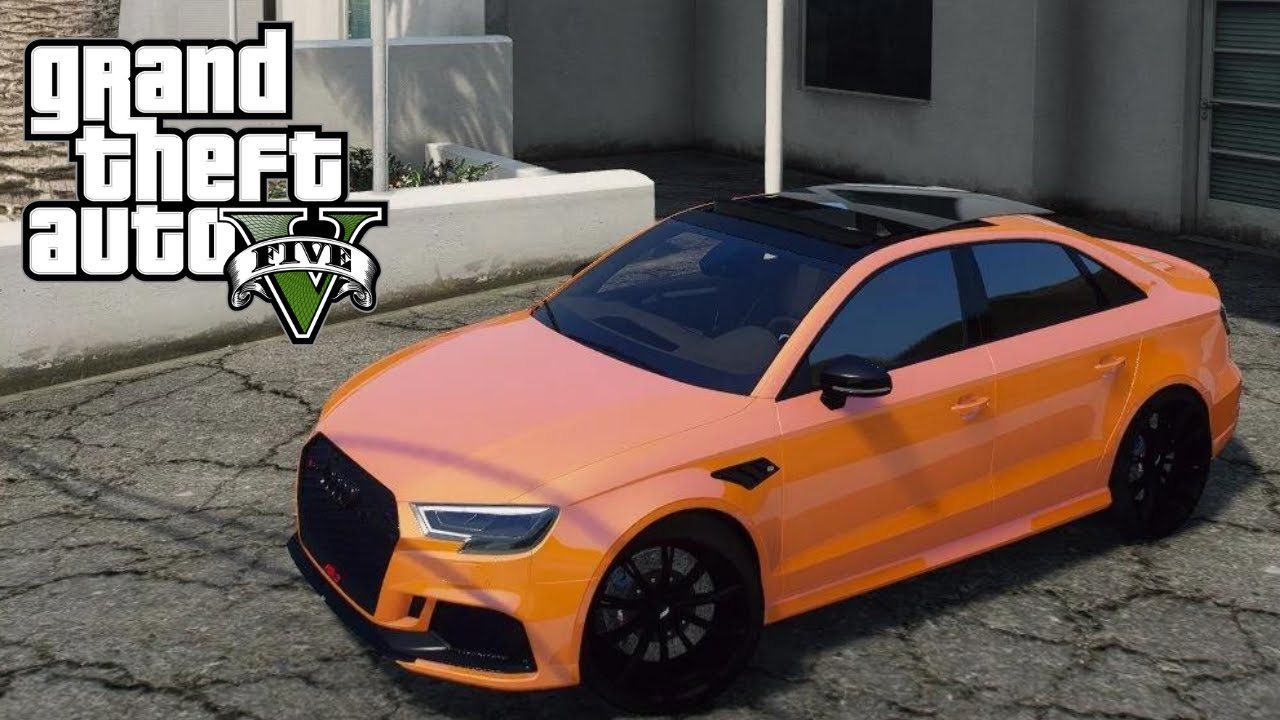 Audi RS3 2020 Review-Animated sunroof | Grand Theft Auto V | GTA 5 | 4K ...