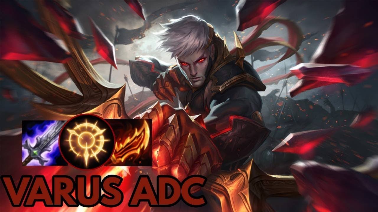 Conqueror Varus ADC- League of Legends Full Gameplay - YouTube
