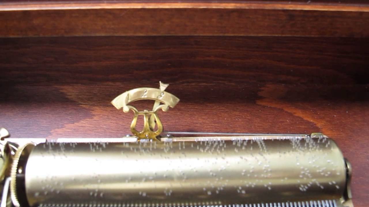 Reuge Music Box- Beethoven's 5th, 6th and 9th symphonies. - YouTube