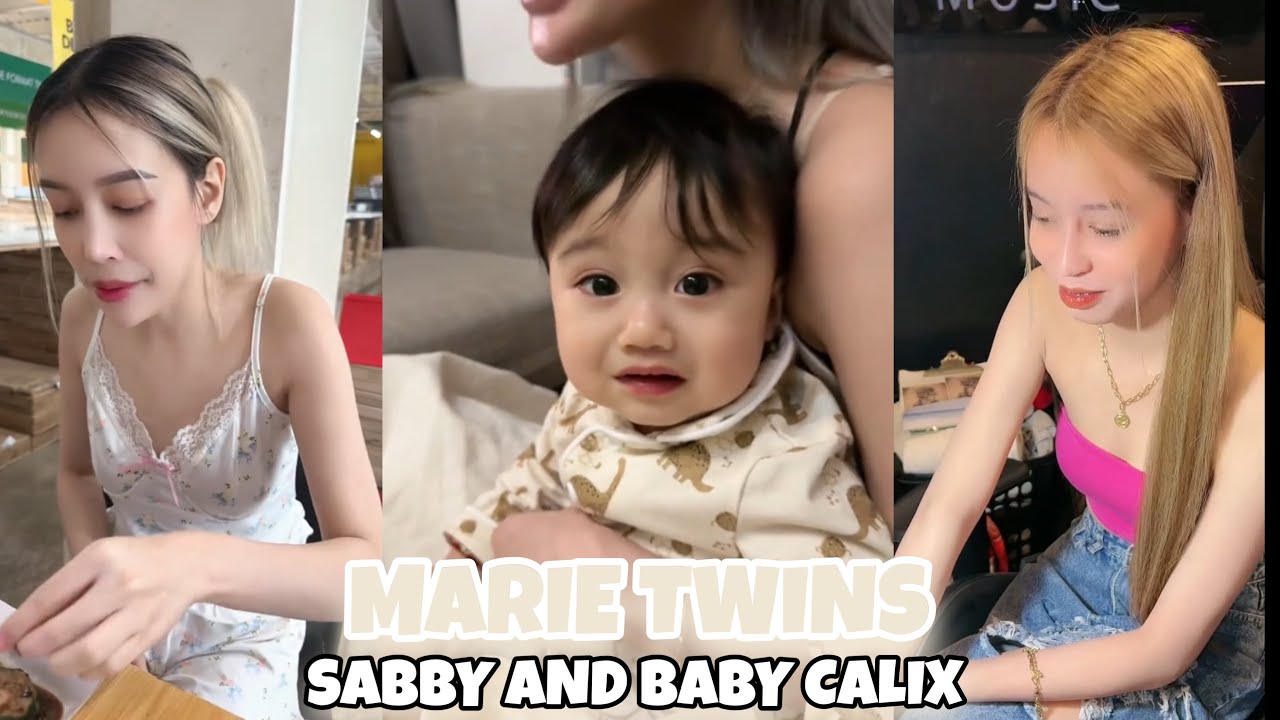 MARIE TWINS SABBY AND BABY CALIX TIKTOK VIDEOS - YouTube