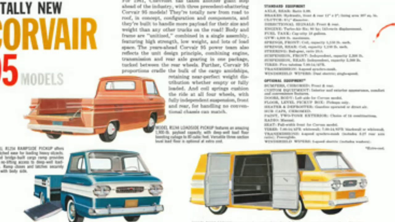 1961 Corvair Rampside - YouTube