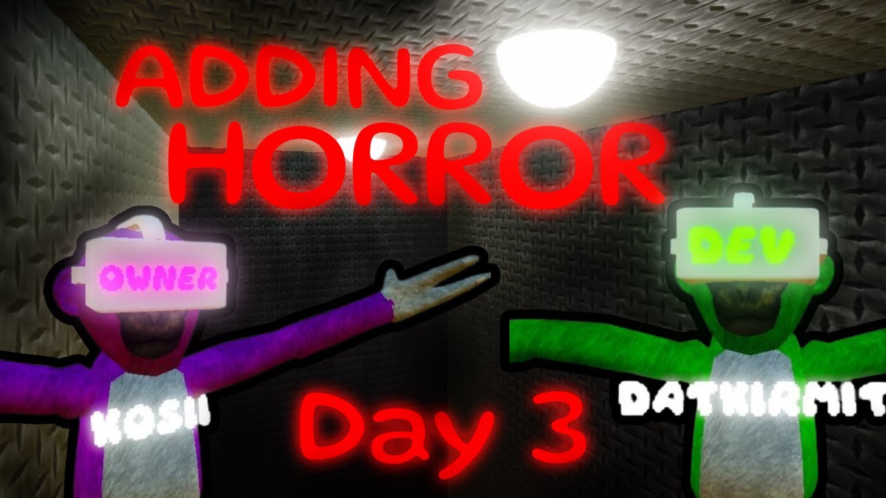 Adding Horror To My Gorilla Tag Fan Game (Day 3) - YouTube