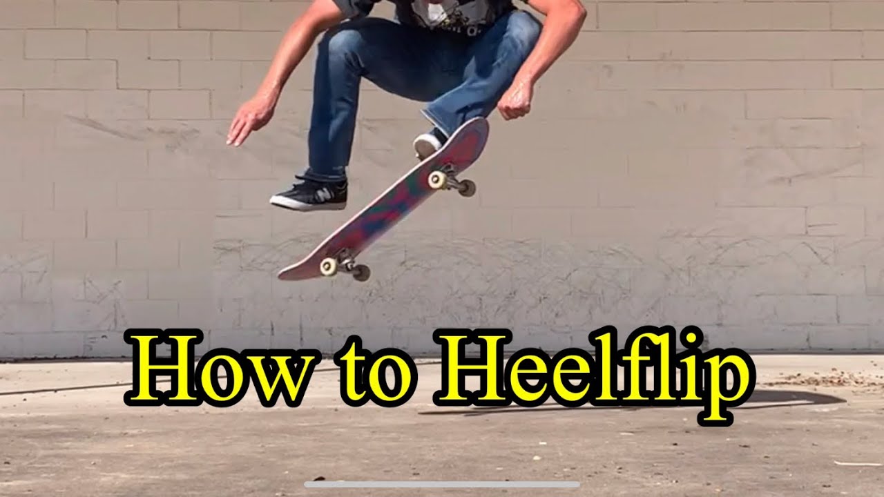 How to Heelflip with Stone - YouTube