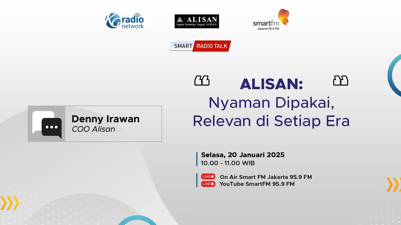 Denny Irawan : ALISAN | Nyaman Dipakai, Relevan di Setiap Era - YouTube
