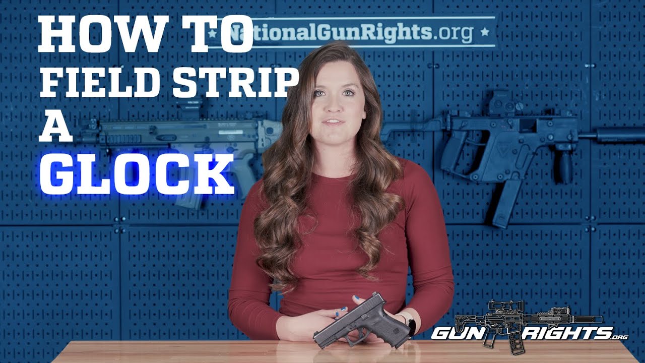 How To Field Strip A Glock - YouTube