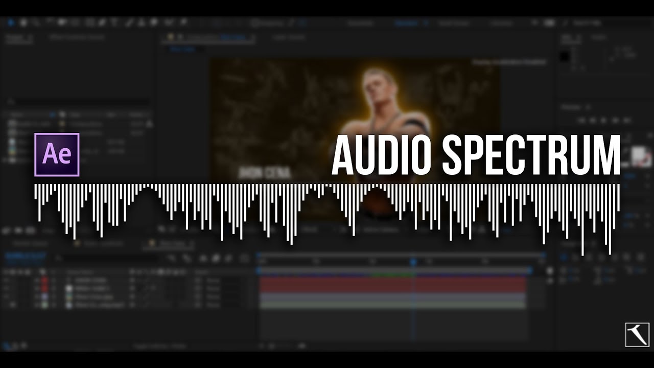 After Effects Tutorial Audio Spectrumaudio Visualization Indonesia Youtube