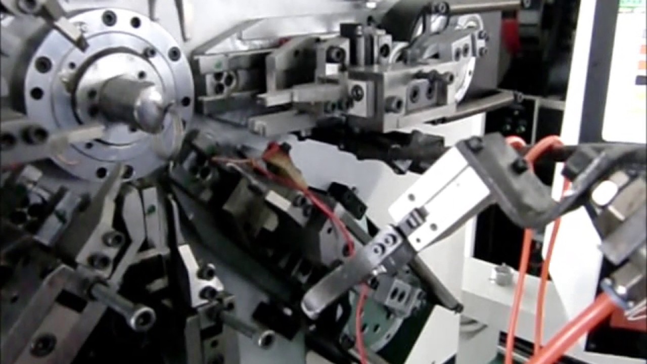 Vinston US 12-236R CNC Machine Camless Multi-Axis Wire Spring Former ...