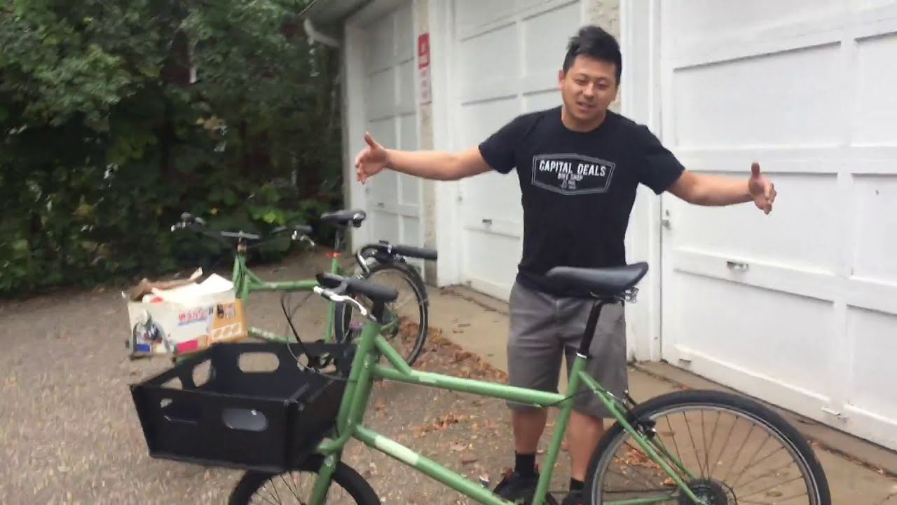 Civia Halsted Front Load Cargo Cycle Truck - YouTube