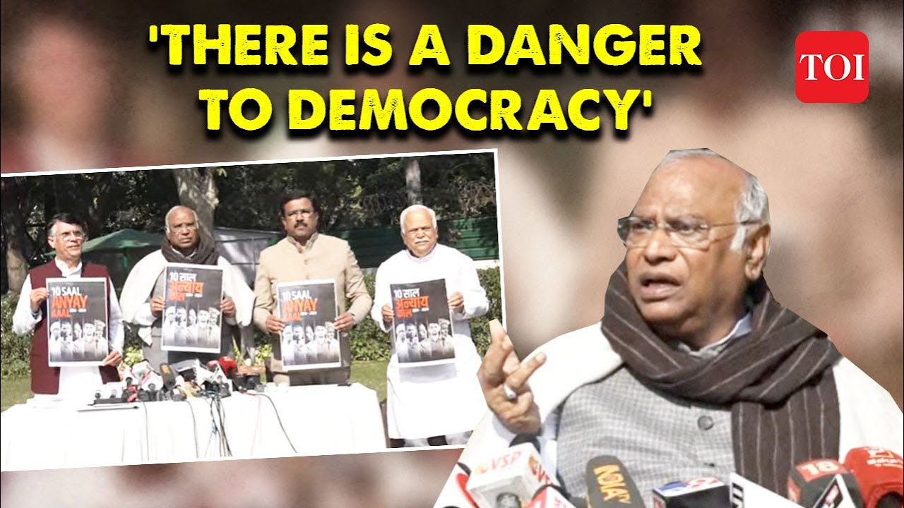 Watch: BJP vs Congress Dramatic Clash in Over PM Modi's 10-Yr Work in ...