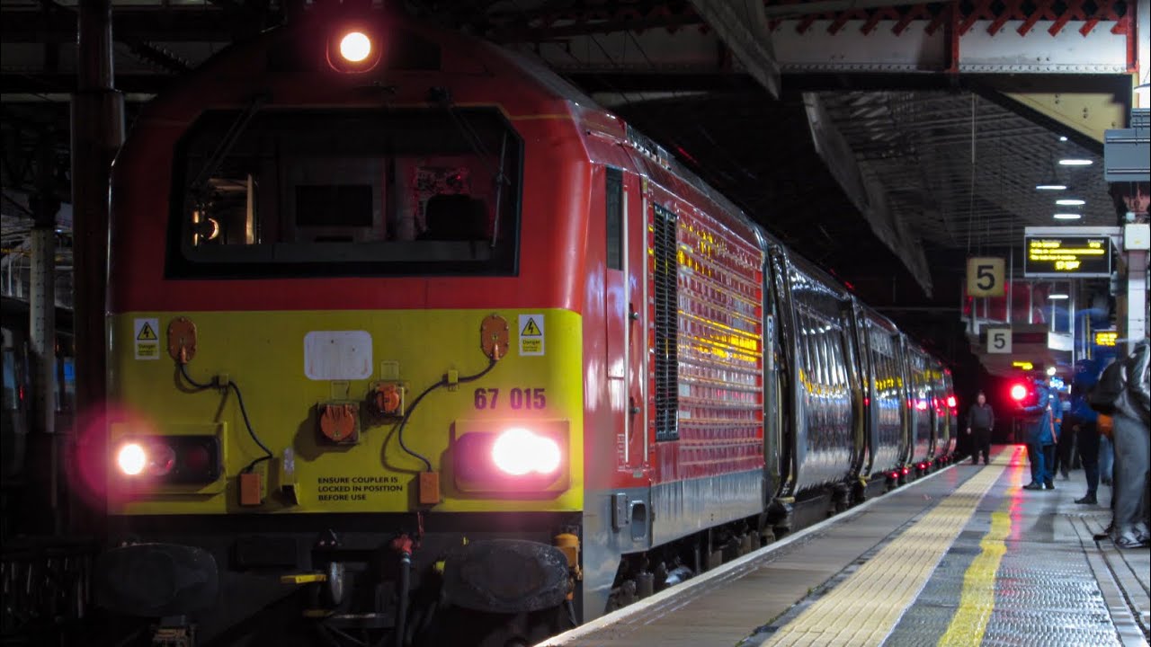 XC HST Powercar On Network Rail NMT, ROG + DRS Class 37 Convoy & TfW ...