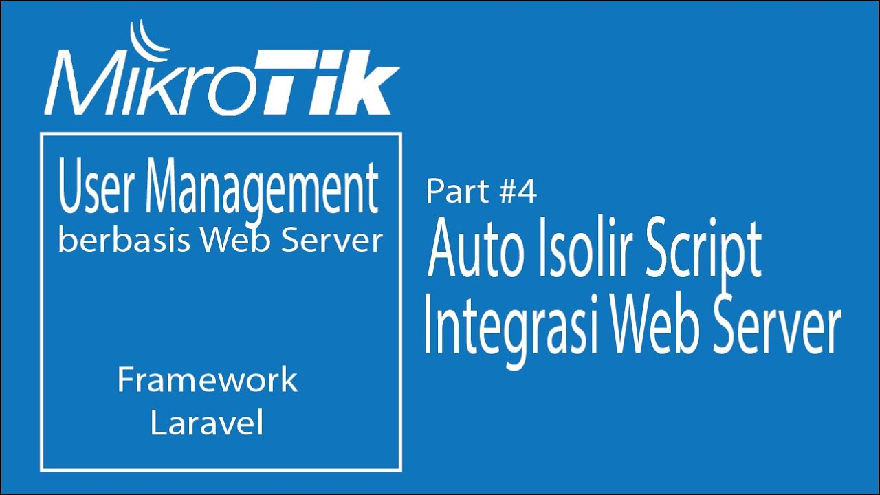 Customer Management Project Part 4 - Auto Isolir Mikrotik ROS 7 with ...