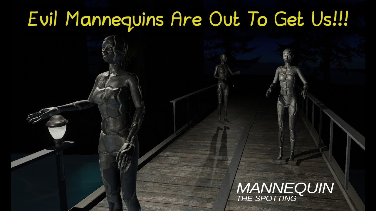 Trapped in an Asylum with Evil Mannequins! (Not for younger kids) - YouTube