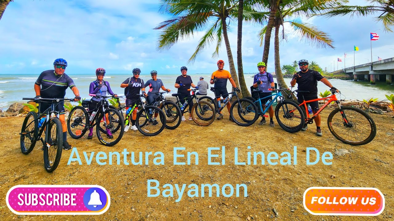 Paseo Lineal de Bayamon en Bicicleta MTB Hermoso lugar con los # ...