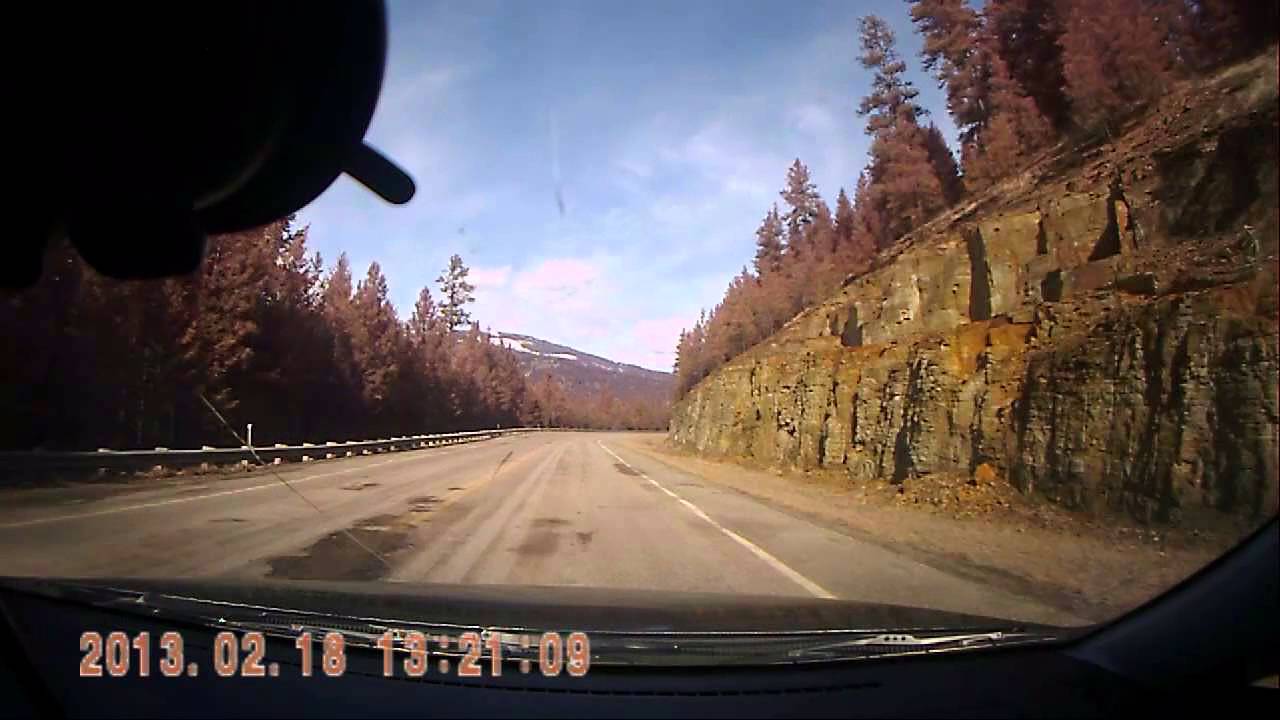 Cruise up the Montana highway 37, from Libby to Eureka, very nice drive. - YouTube