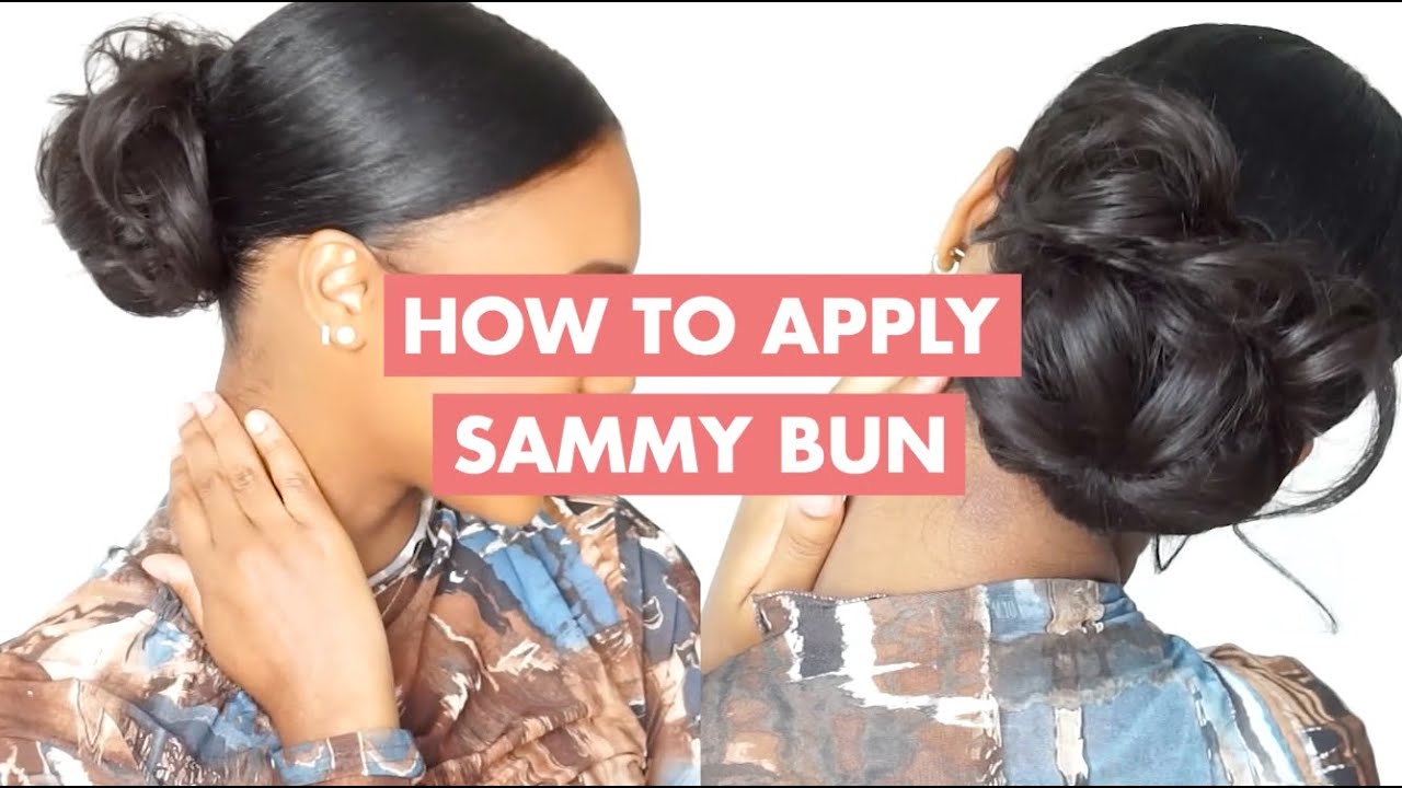 HOW TO: Clip-In Bun Extension | Sammy Clip-In Bun | INSERT NAME HERE ...