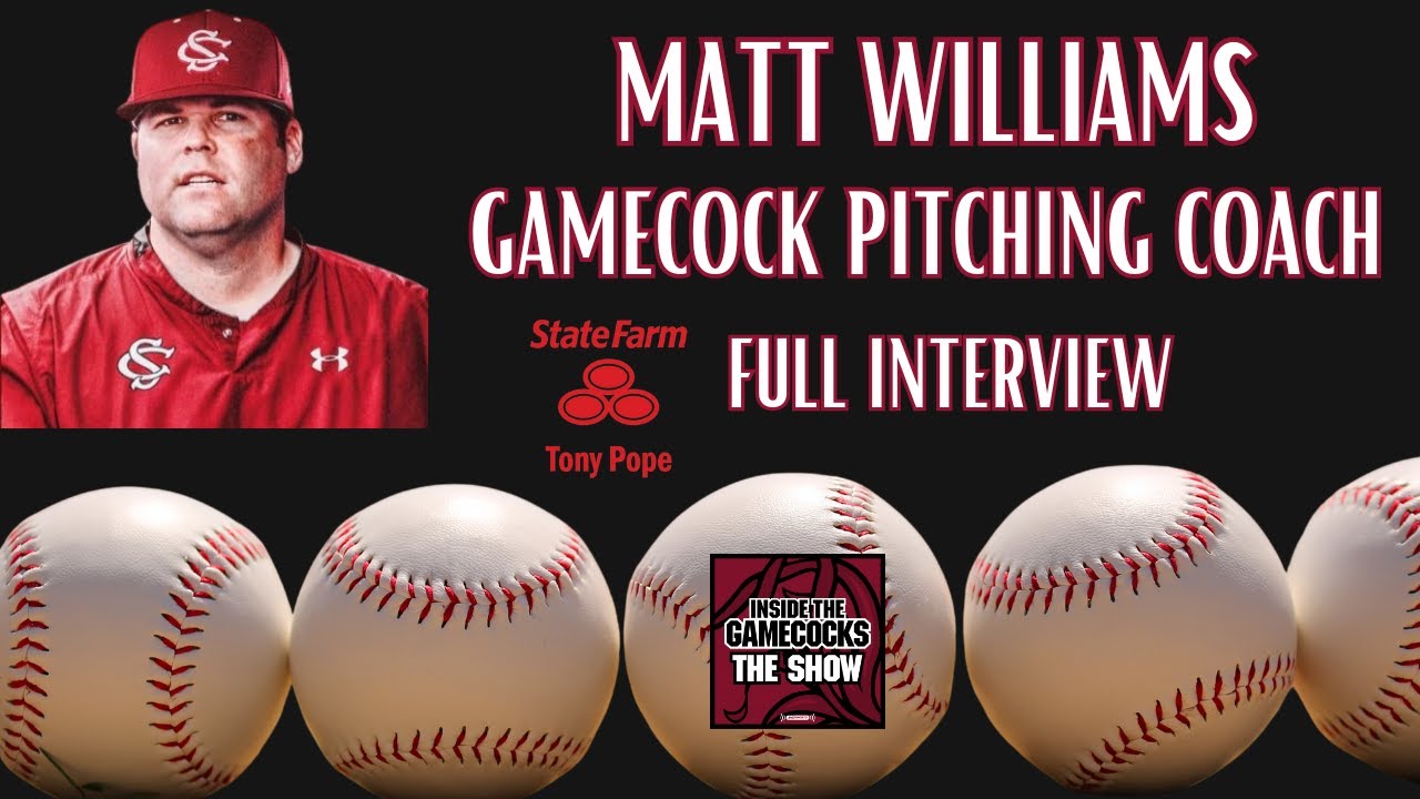 South Carolina Baseball Pitching Coach Matt Williams: Full Interview ...