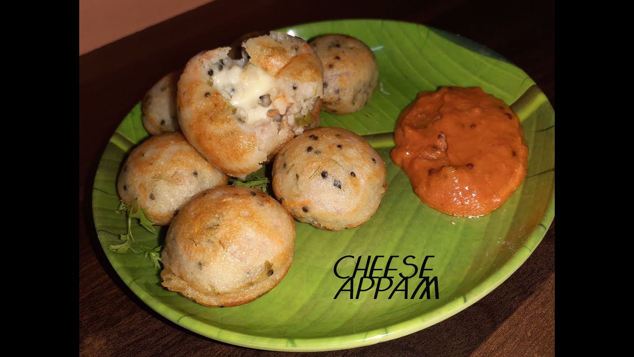 CHEESE APPAM RECIPE | LEFTOVER IDLI/DOSA BATTER RECIPE | AARTI'S ...