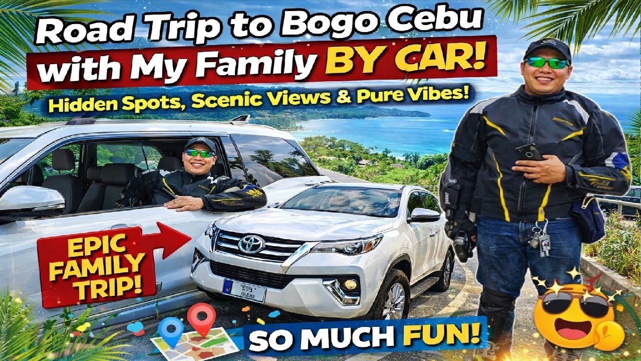 "Road Trip to Bogo Cebu with My Family | Hidden Spots, Scenic Views ...