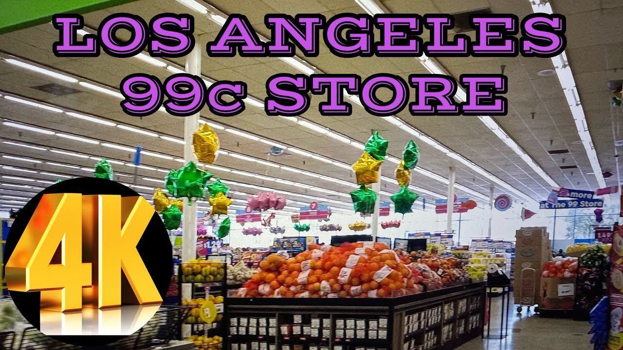 SHOPPING AT 99C STORE LOS ANGELES - YouTube
